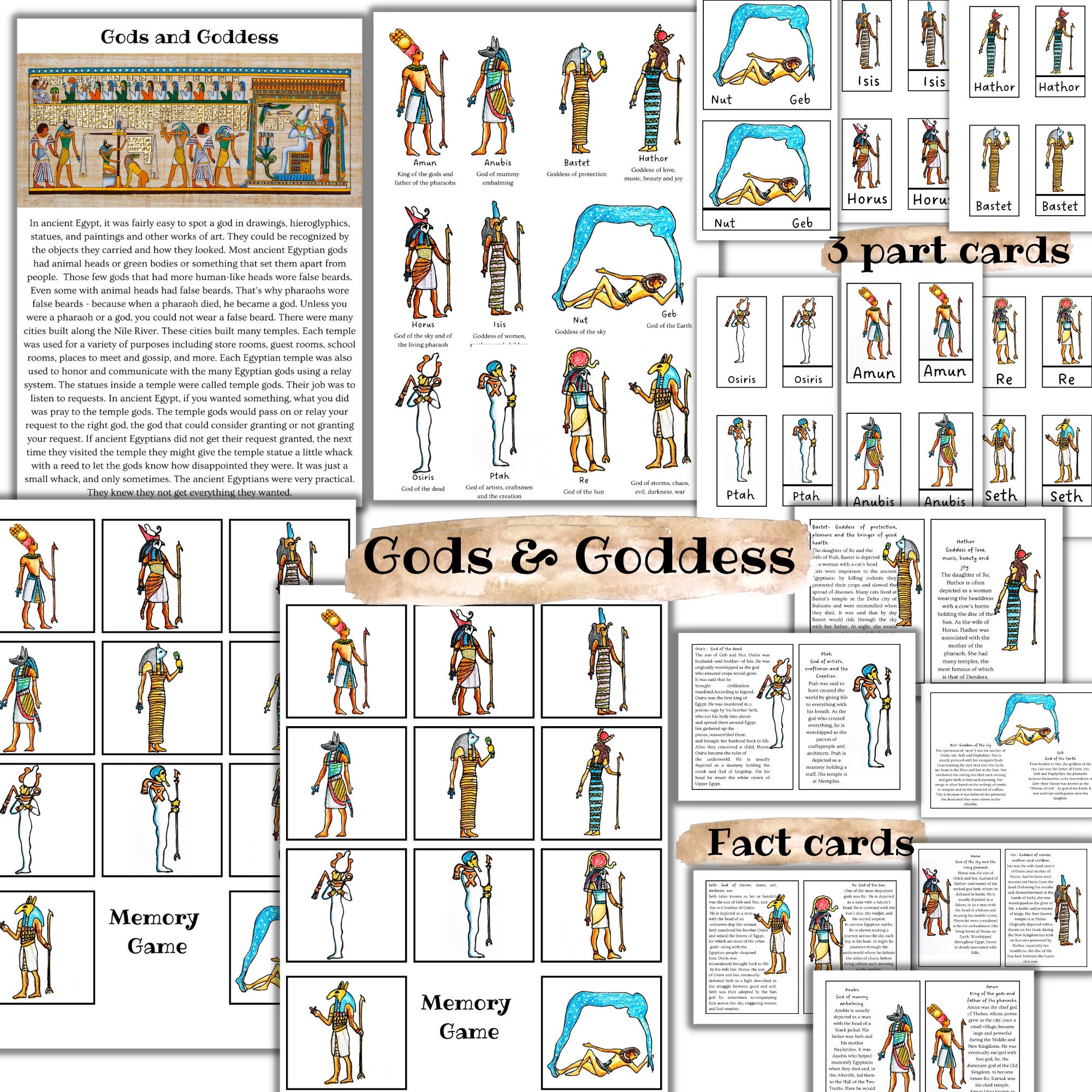 Estudio de la Unidad del Antiguo Egipto, Actividades del Antiguo Egipto ...