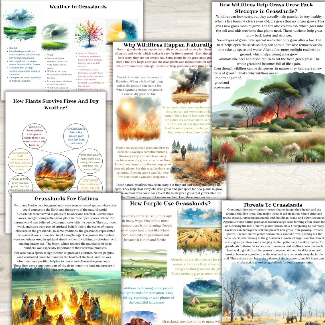 Biomes Unit Study, Land Biome, Geography Unit , Geography Homeschool ...