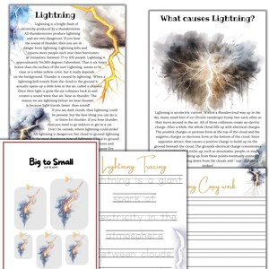 Storm Unit Study, Storm Activities, Tornado Unit, Thunderstorm ...