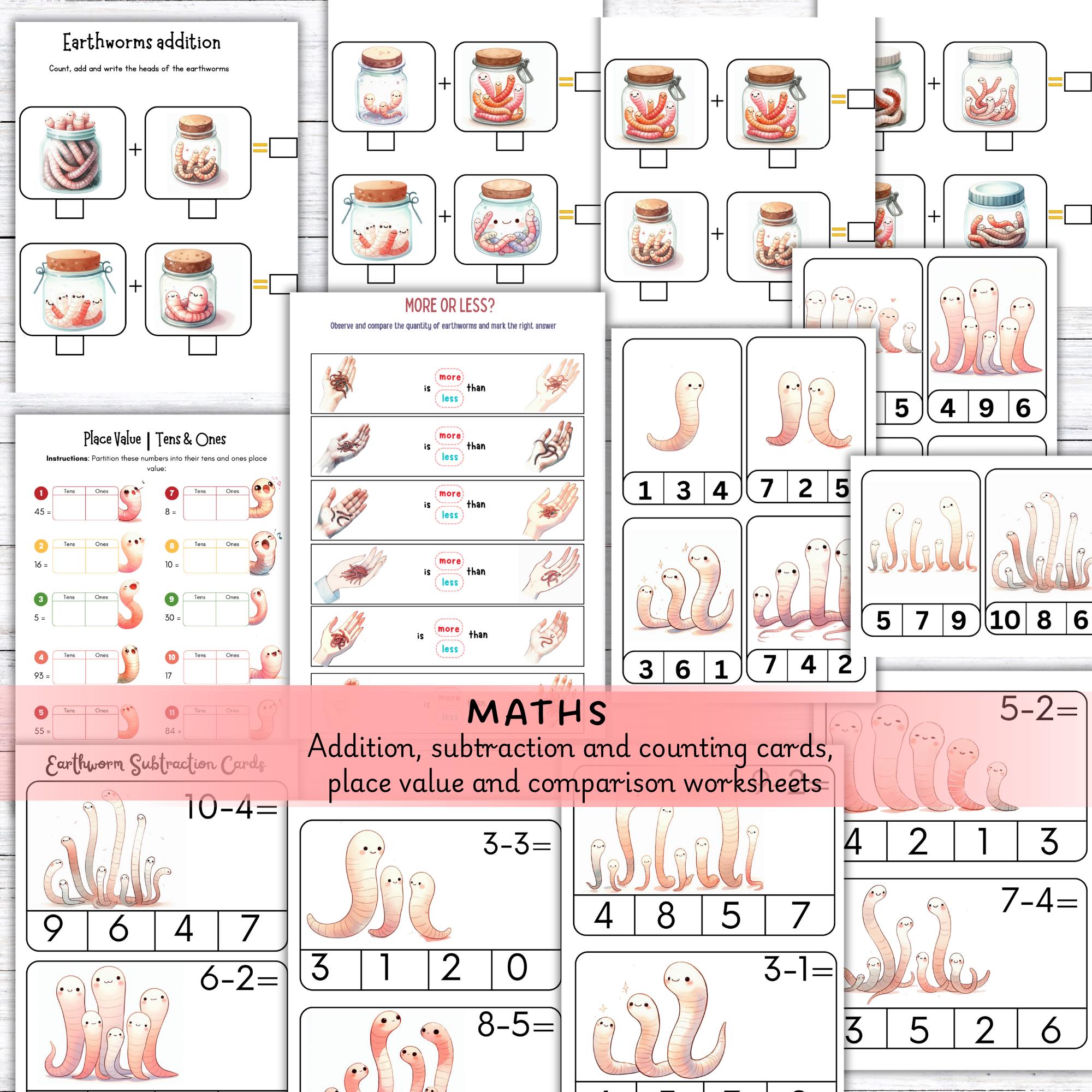 Earthworm Unit Study, Decomposer Unit Study, Nature Study, Homeschool ...
