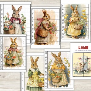 Easter Unit Study, Easter Activities Printable, Easter Pack, Rabbit ...