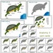 Sea Turtle Mini Unit, Turtle Printable Puzzle, Turtle 3 Part Cards ...