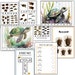 Sea Turtle Mini Unit, Turtle Printable Puzzle, Turtle 3 Part Cards ...