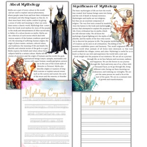 Mythology Unit Study, Greek Mythology Unit, Roman Mythology Unit, Norse ...