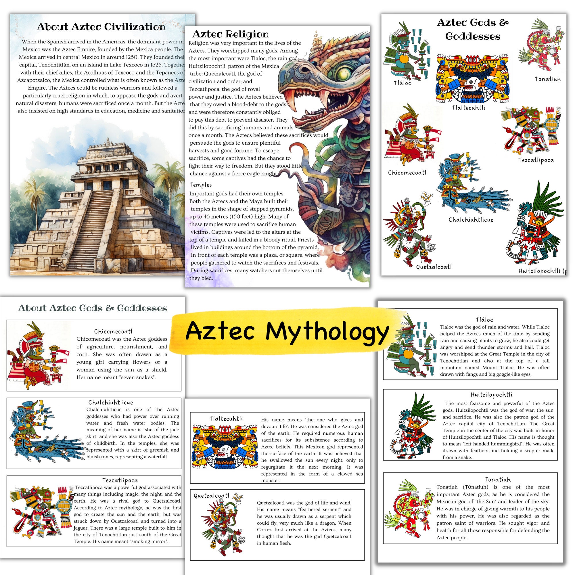 Mythology Unit Study, Greek Mythology Unit, Roman Mythology Unit, Norse ...