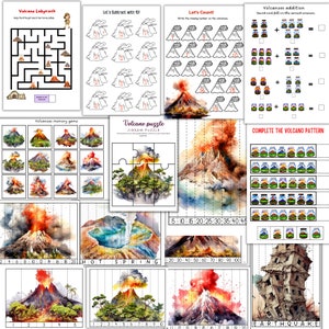 Earthquake Unit Study, Volcano Unit Study, Tectonic Plates Unit Study ...