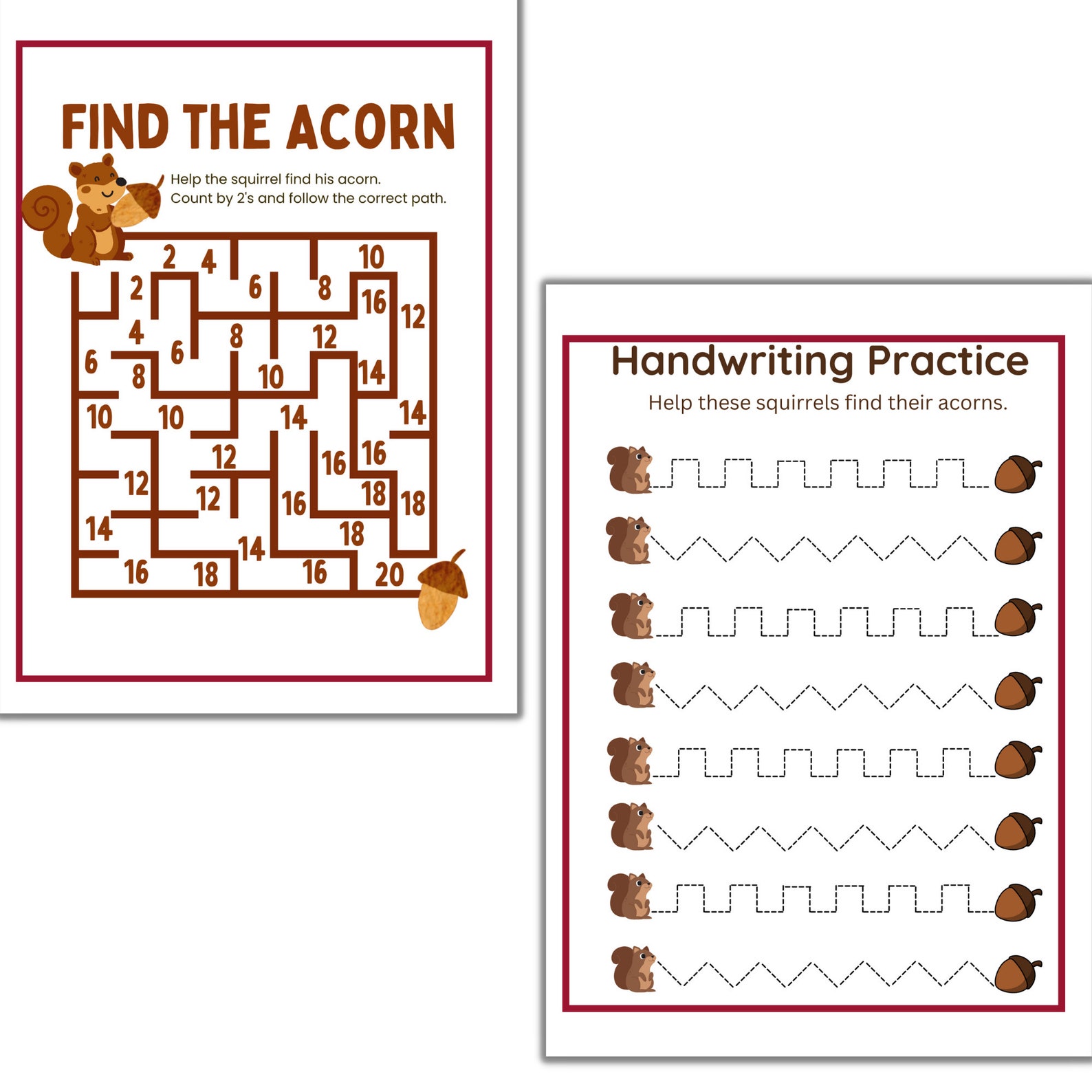 Squirrel Unit Study, Squirrel Life Cycle, Squirrel Anatomy, Fall Unit ...