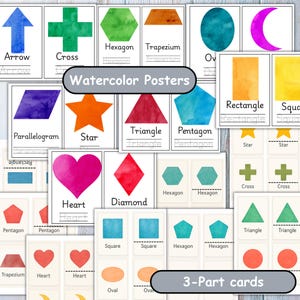 2D Shapes Bundle, Shapes Binder, Shapes Activities, Pre-k Shapes ...