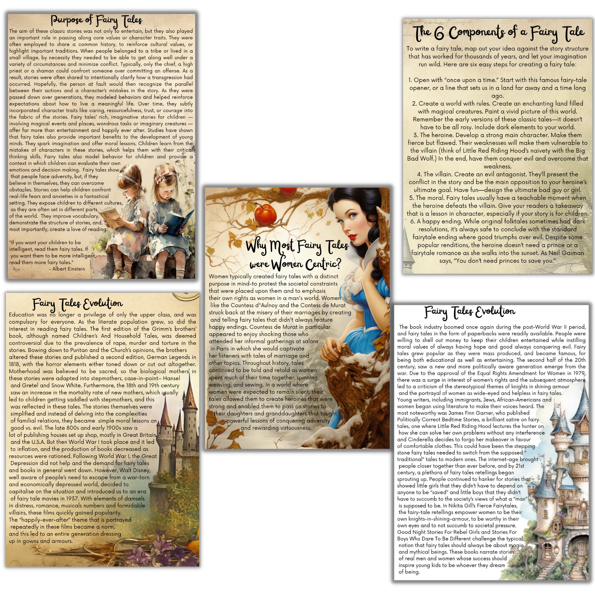 Fairy Tales Unit Study, Folktales Unit Study, Multicultural Fairy Tales ...
