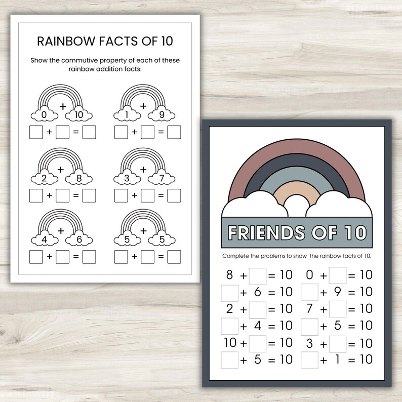 RAINBOW UNIT STUDY, Nature Study, Rainbow Homeschool - Etsy