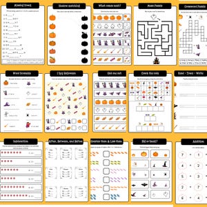 HALLOWEEN UNIT STUDY, Spider Unit Study, Raven Unit Study, Pumpkin Unit ...