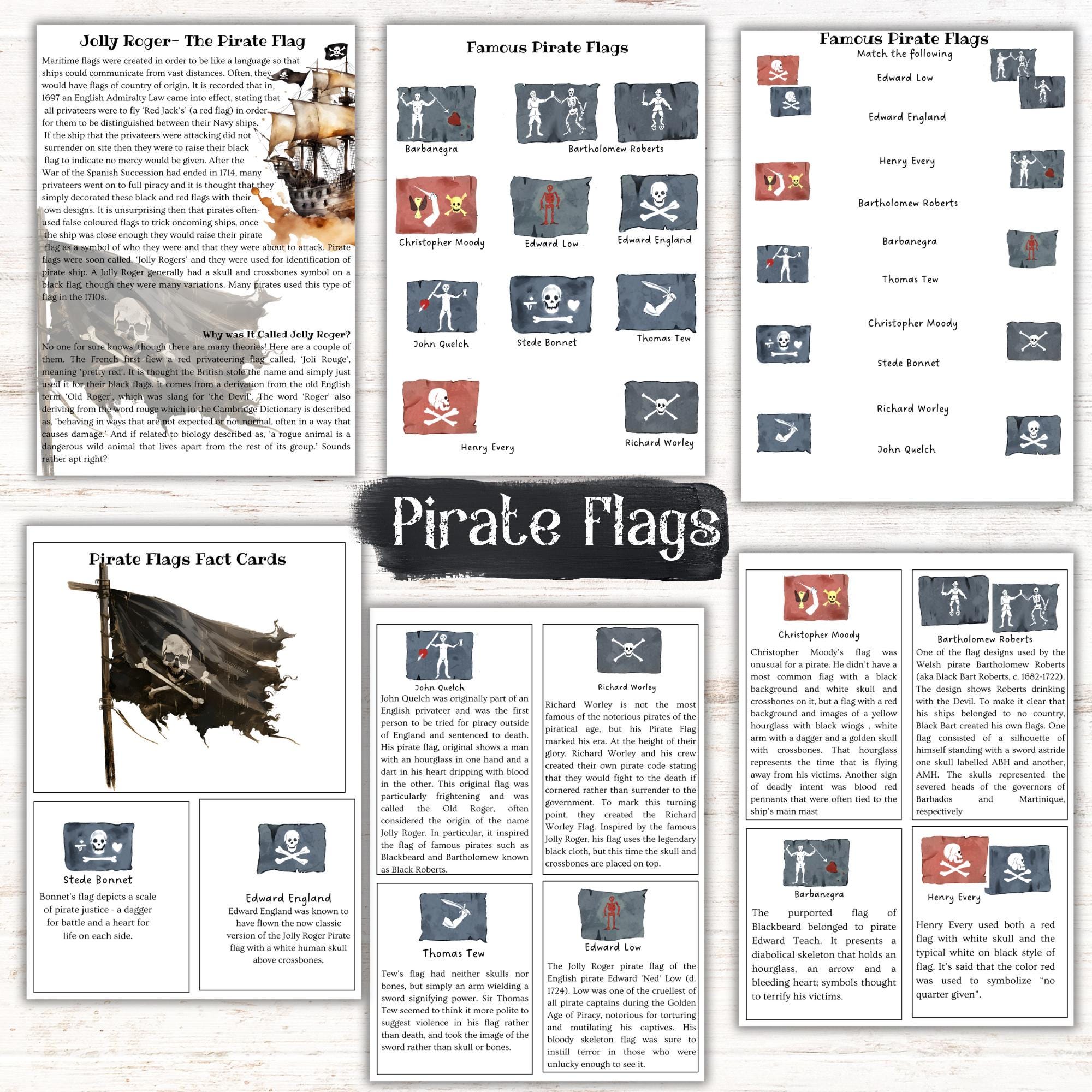 Pirates Unit Study, Pirates Printable, Pirates Activities Sheets, Age ...