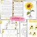 Flowers Unit Study,parts of Flower, Sunflower Life Cycle, Spring Unit ...