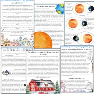 Winter Unit Study, Winter Forest Animals, Snow Unit Study, Carrot Unit ...