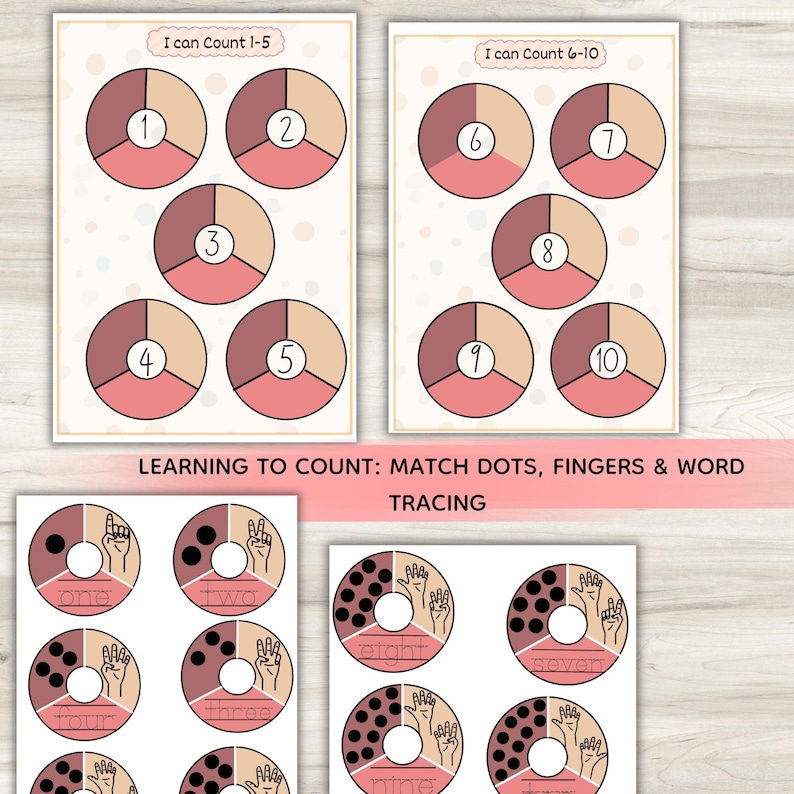 Toddler Busy Book Printable Montessori Learning Binder, My First ...