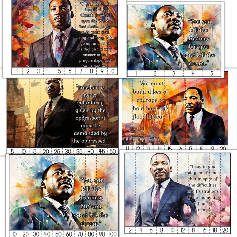 Martin Luther King Jr. Unit Study, Black History Month Unit Study ...