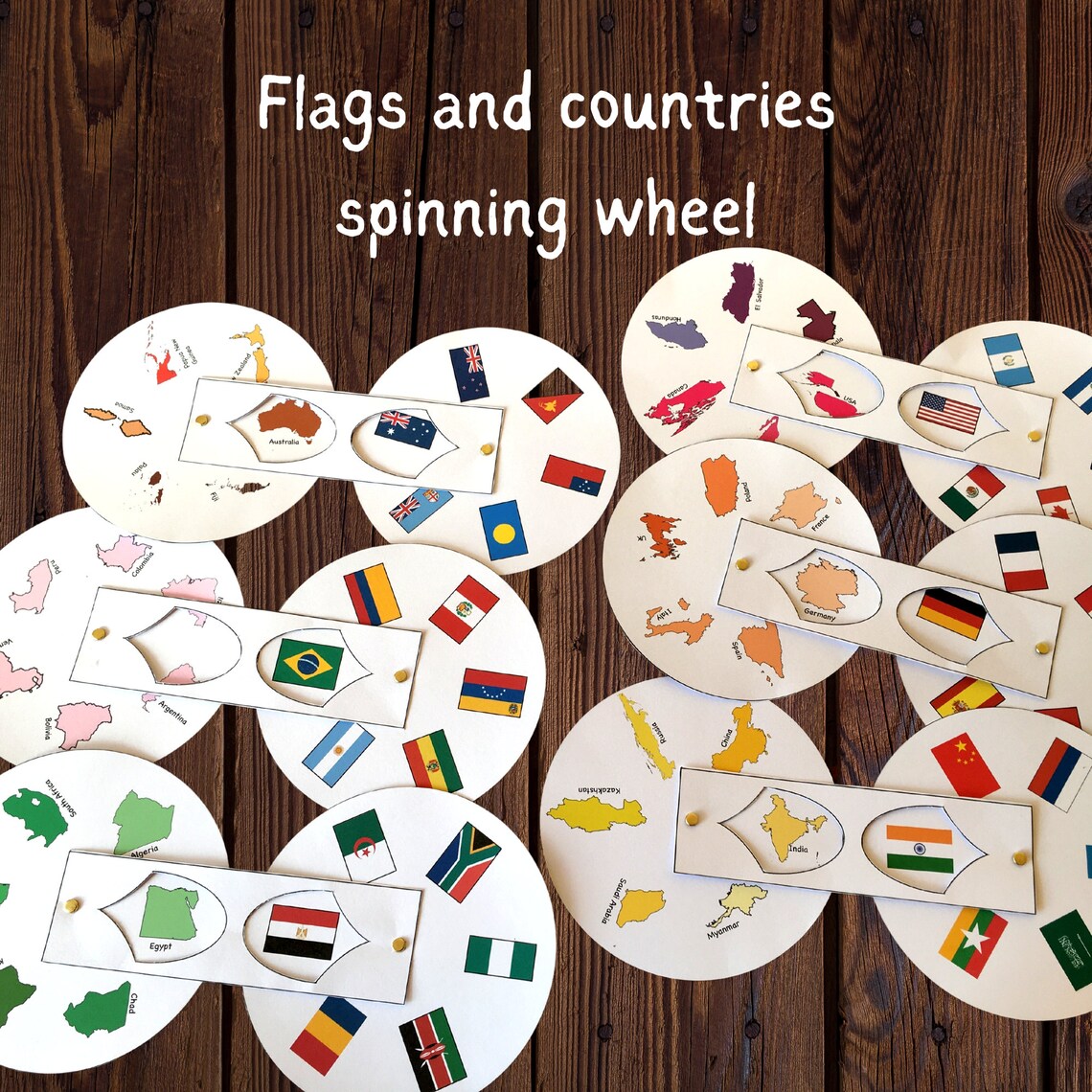 Countries Flags Activity, North America Flags, South America Flags ...
