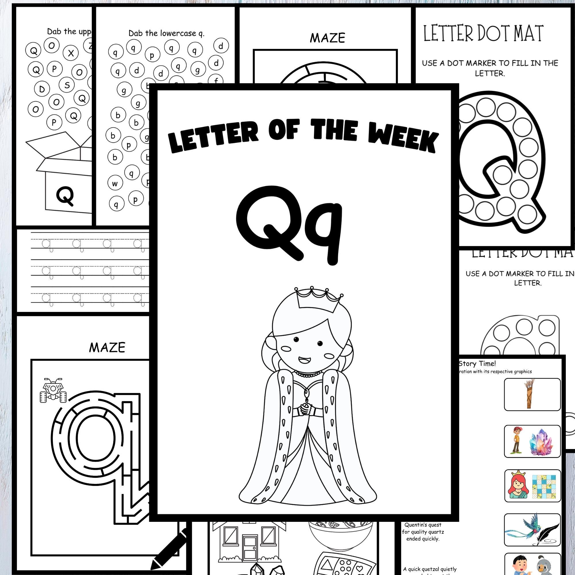 Letter of the Week Worksheets, Phonics Worksheets, Alphabet Binder ...