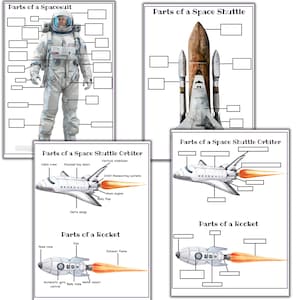 Space Unit Study, Solar System Printable, Planets Unit Study, Astronaut ...