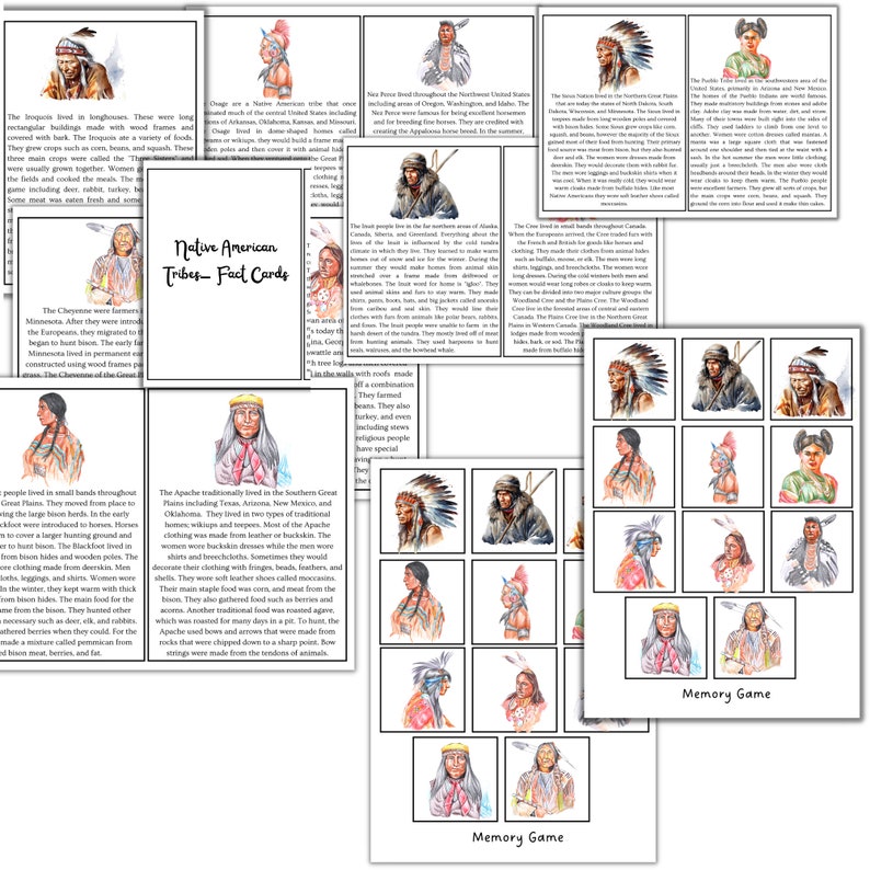 Native Americans Unit Study, Thanksgiving Unit, Bison Unit Study ...
