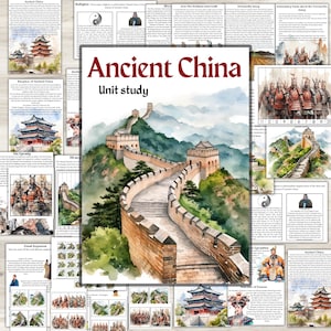 Ancient History Unit, Ancient China, Ancient Greece, Ancient Rome ...