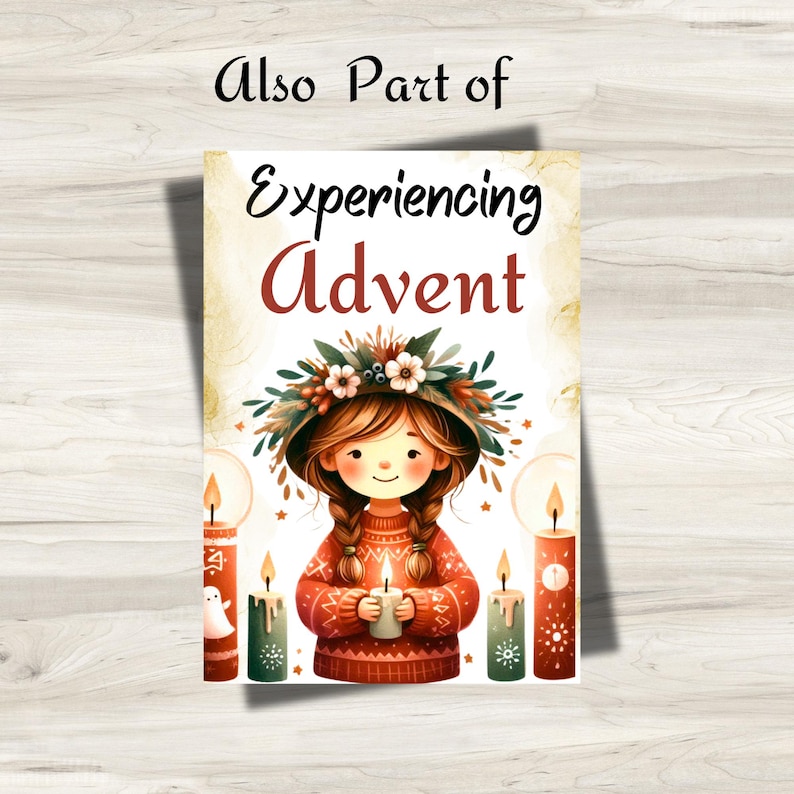 Advent Cards, 25 Christmas Symbol Advent Cards - Etsy