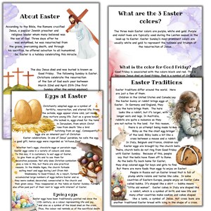 Easter Unit Study, Easter Activities Printable, Easter Pack, Rabbit ...