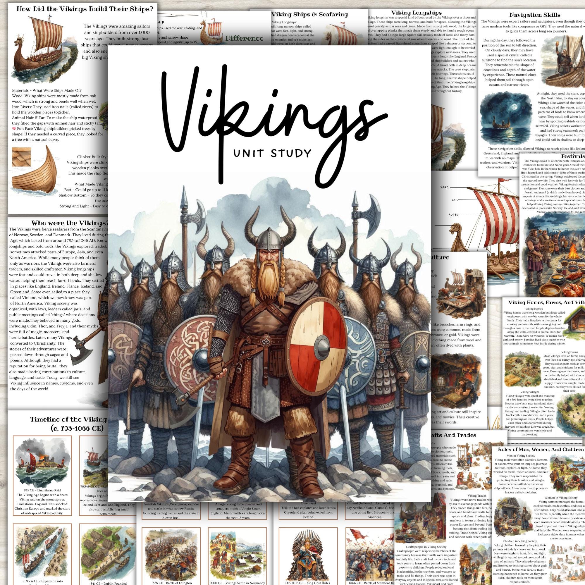 VIKINGS UNIT STUDY, Norse Mythology, Viking Warrior Anatomy, Ancient ...