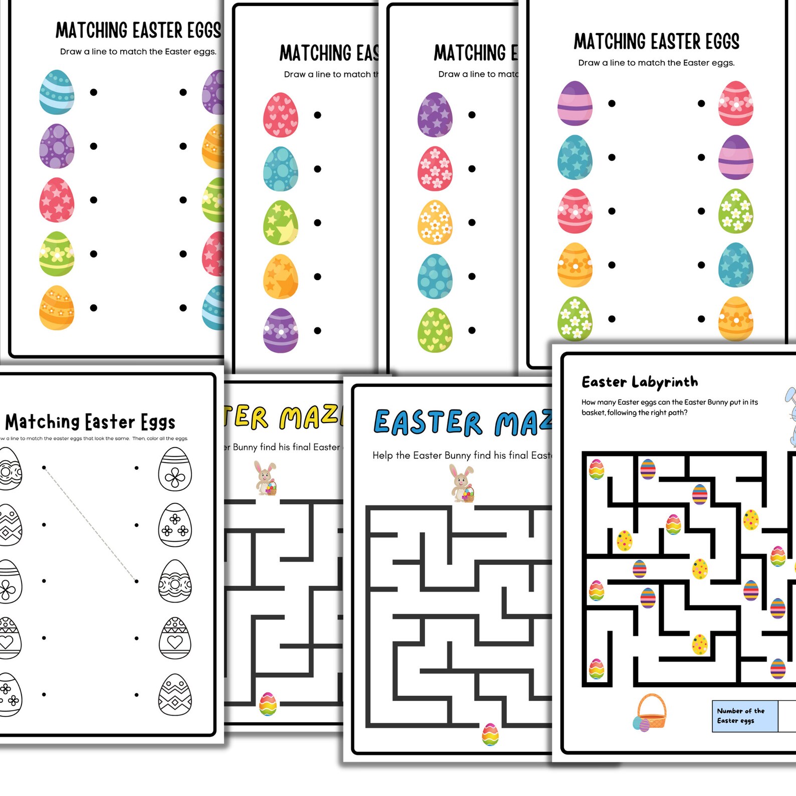 Easter Unit Study, Easter Activities Printable, Easter Pack, Rabbit ...