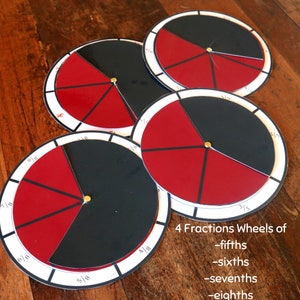 Fractions Bundle Printable, Montessori Fractions, Fractions Unit ...