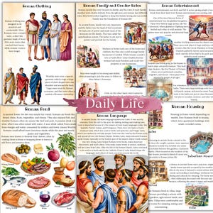 Ancient Rome Unit Study, Roman Kingdom, Roman Empire, Roman Mythology ...