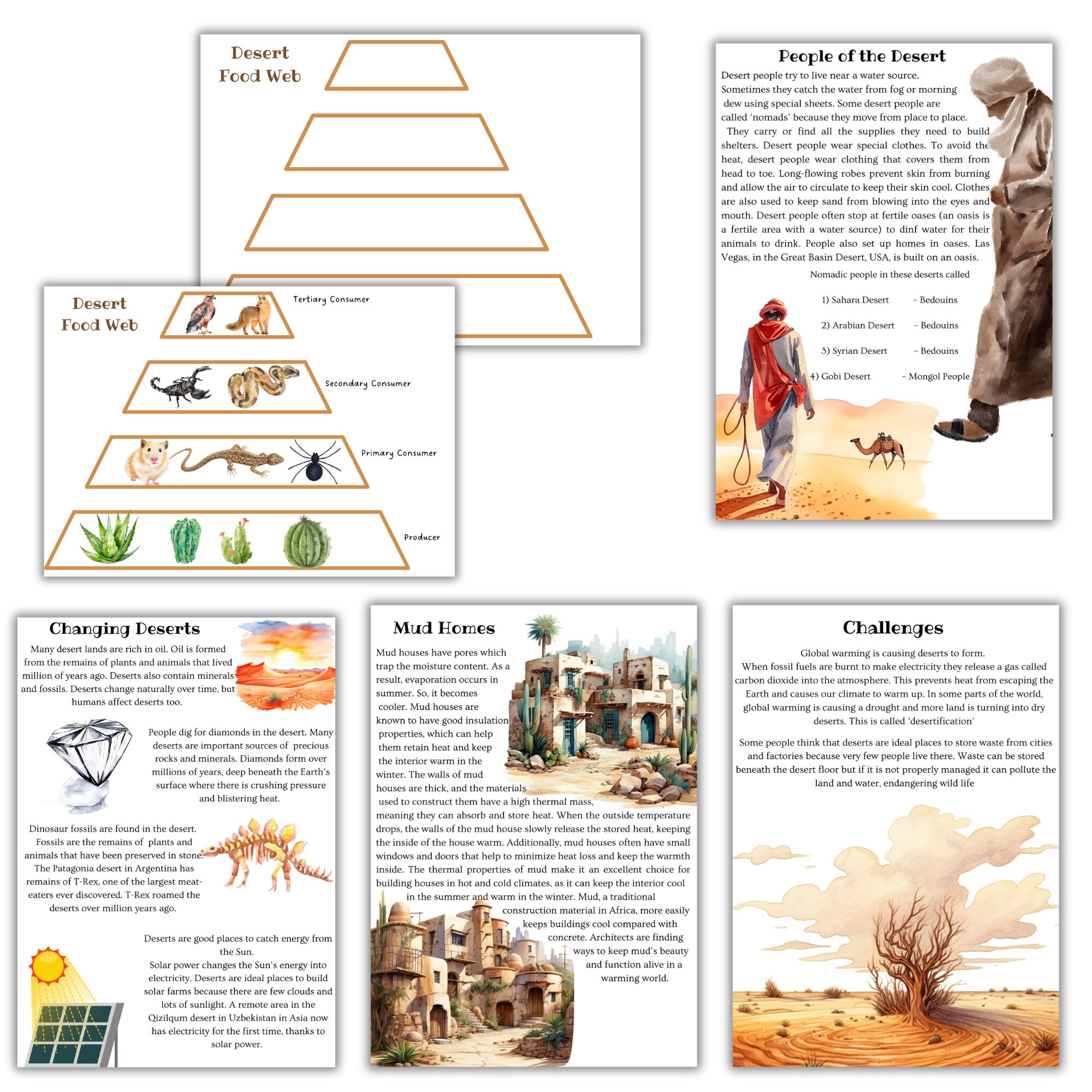 Desert Unit Study, Camel Unit Study, Desert Activities, Biome Unit ...