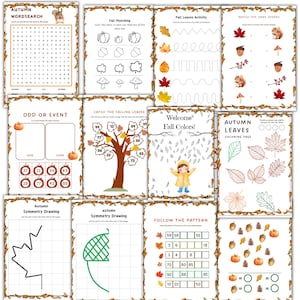 Fall Unit Study, Mushroom Unit Study, Corn Unit Study, Fox Unit Study ...