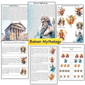 Mythology Unit Study, Greek Mythology Unit, Roman Mythology Unit, Norse ...