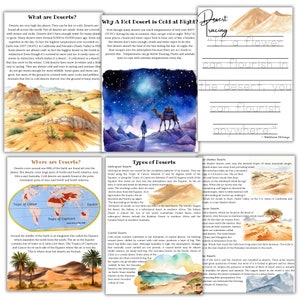 Desert Unit Study, Camel Unit Study, Desert Activities, Biome Unit ...