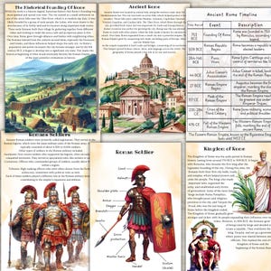 Ancient History Unit, Ancient China, Ancient Greece, Ancient Rome ...