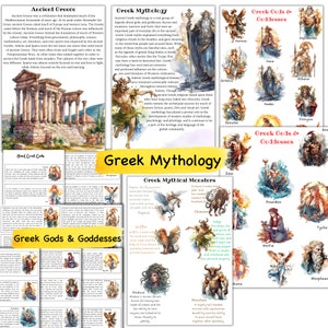 Mythology Unit Study, Greek Mythology Unit, Roman Mythology Unit, Norse ...