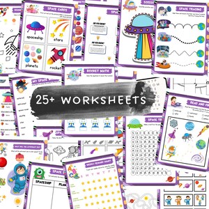 Space Unit Study, Solar System Printable, Planets Unit Study, Astronaut ...