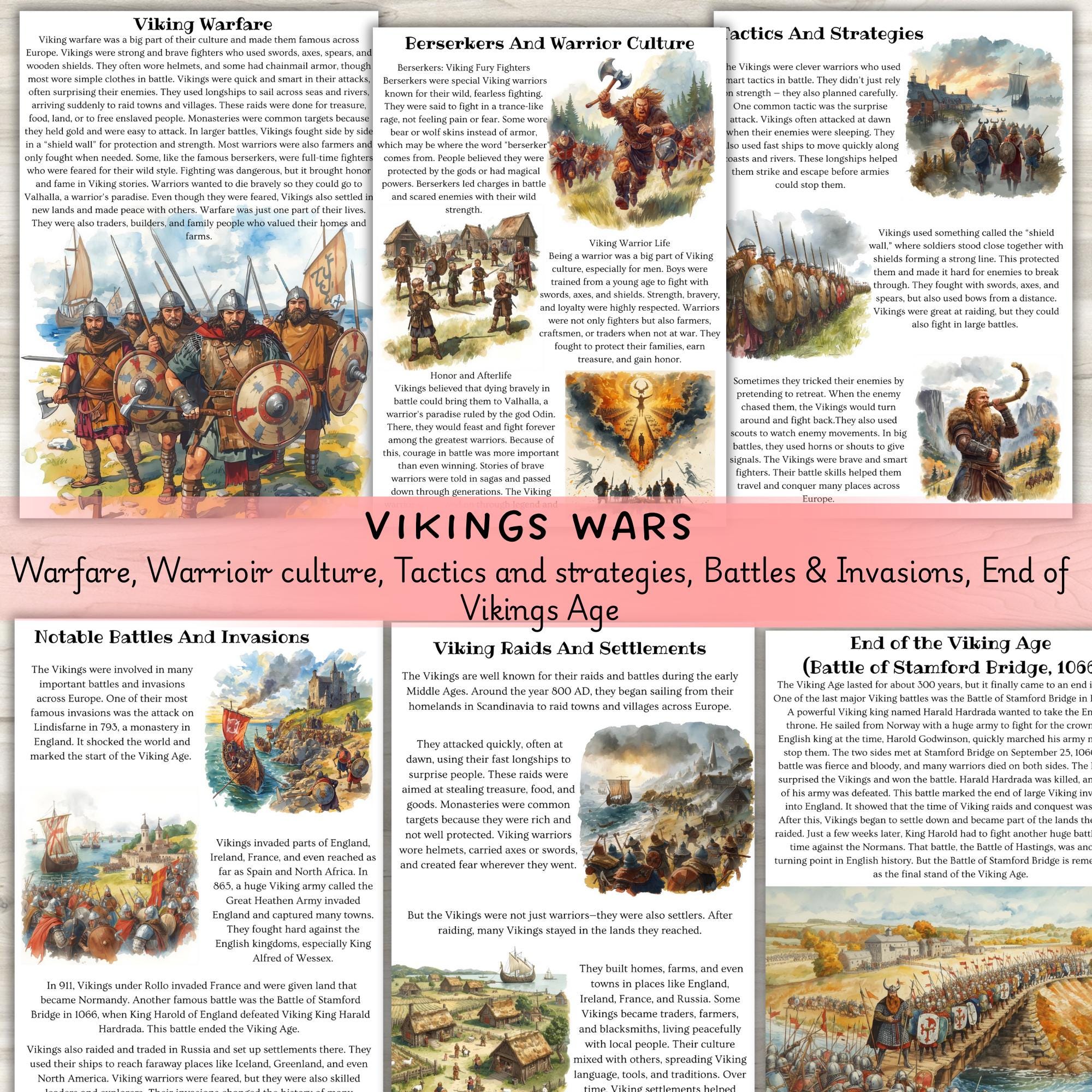 VIKINGS UNIT STUDY, Norse Mythology, Viking Warrior Anatomy, Ancient ...
