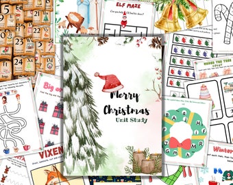 Advent Activity Pack for Middle Grades Homeschool Advent Unit - Etsy