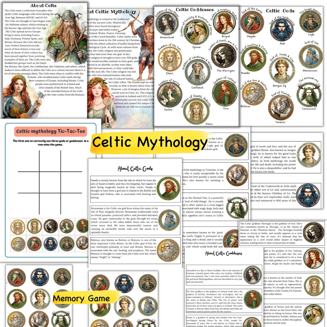 Mythology Unit Study, Greek Mythology Unit, Roman Mythology Unit, Norse ...