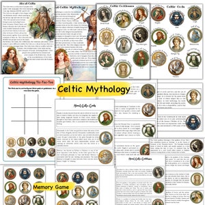 Mythology Unit Study, Greek Mythology Unit, Roman Mythology Unit, Norse ...