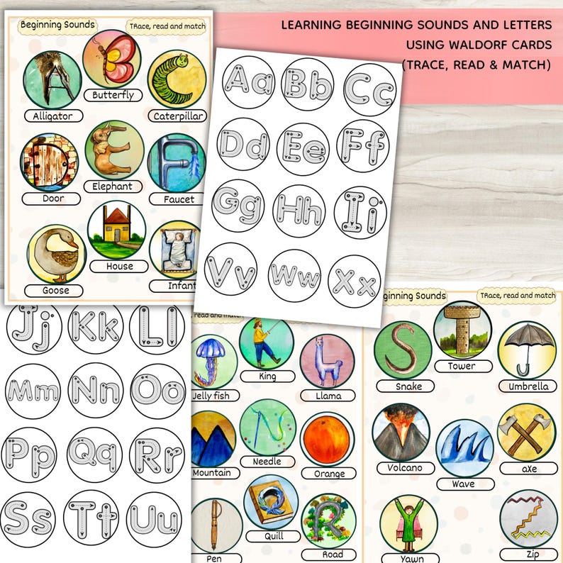 Toddler Busy Book Printable Montessori Learning Binder, My First ...