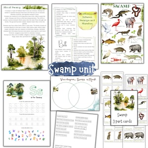 Pond Unit Study, Wetlands Unit, Swamp Unit, Dragonfly Unit Study, Pond ...
