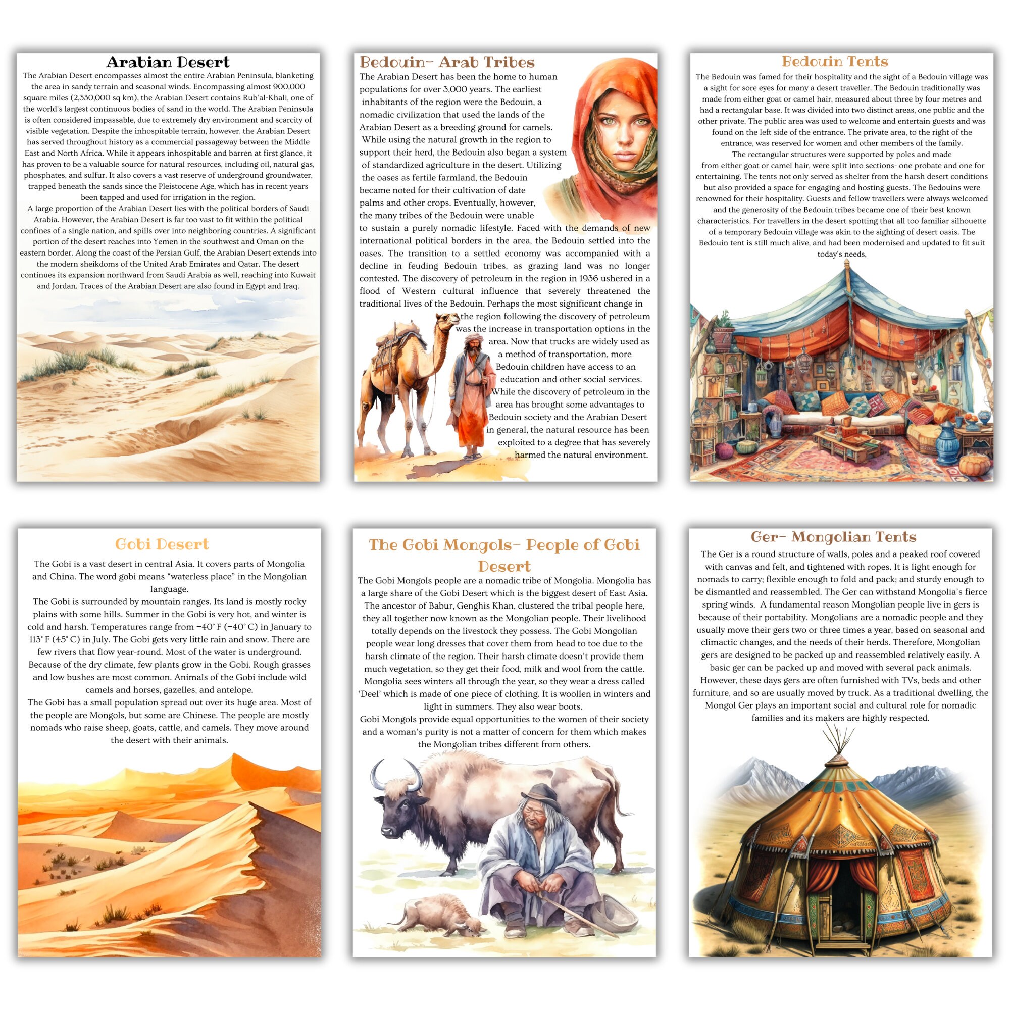 Desert Unit Study, Camel Unit Study, Desert Activities, Biome Unit ...