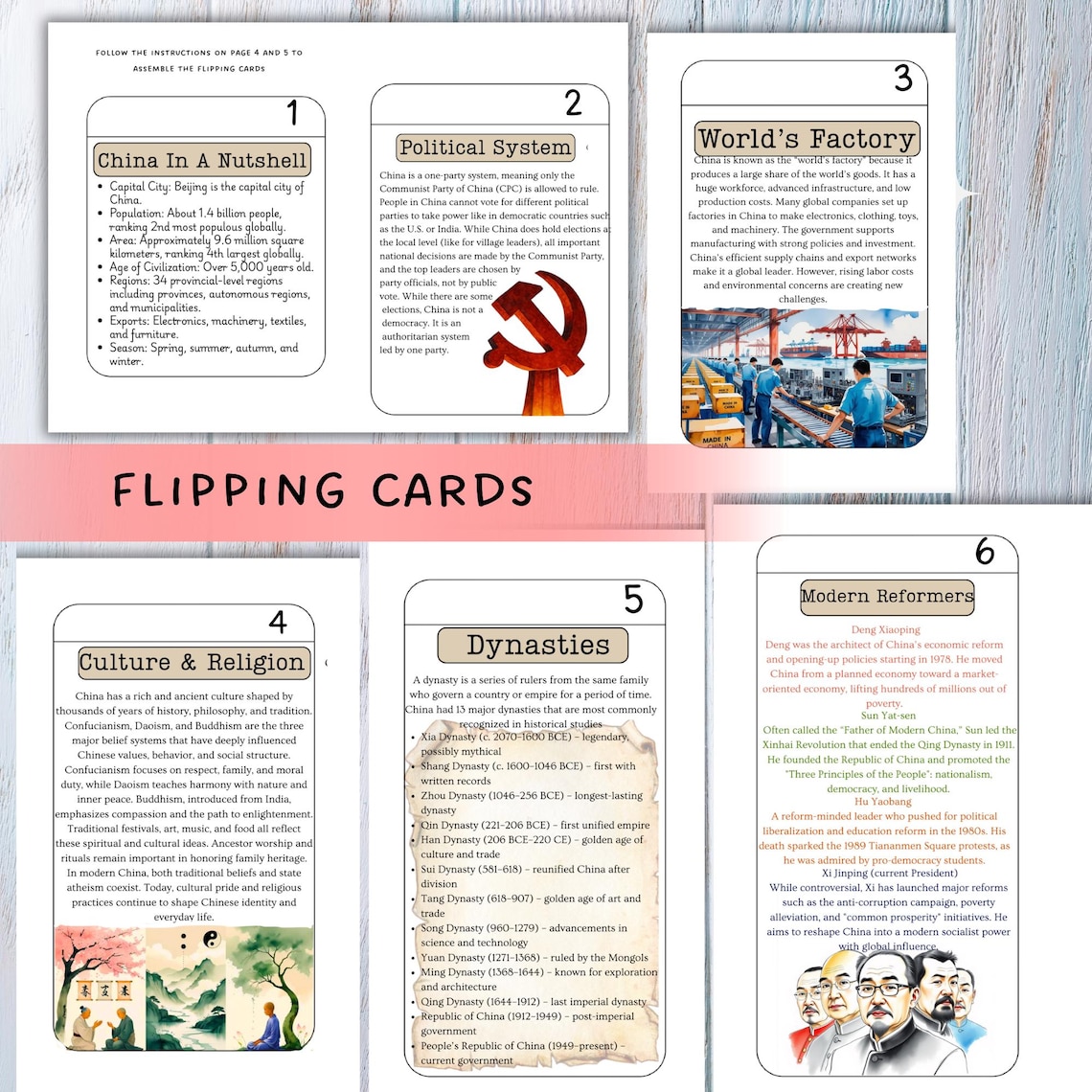 China Lapbook, China Unit Study, China Homeschool, China Geography Unit ...