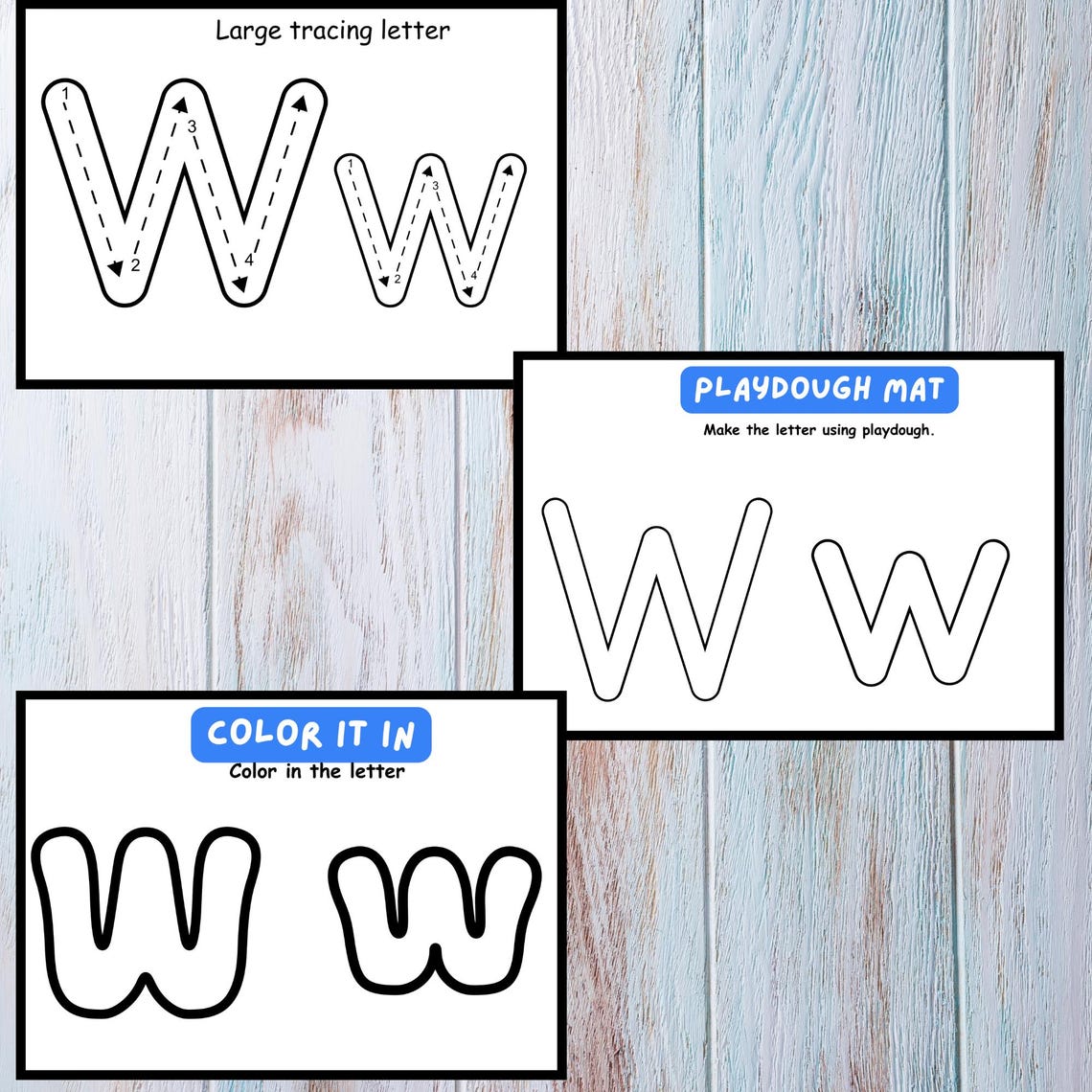 Letter of the Week Worksheets, Phonics Worksheets, Alphabet Binder ...