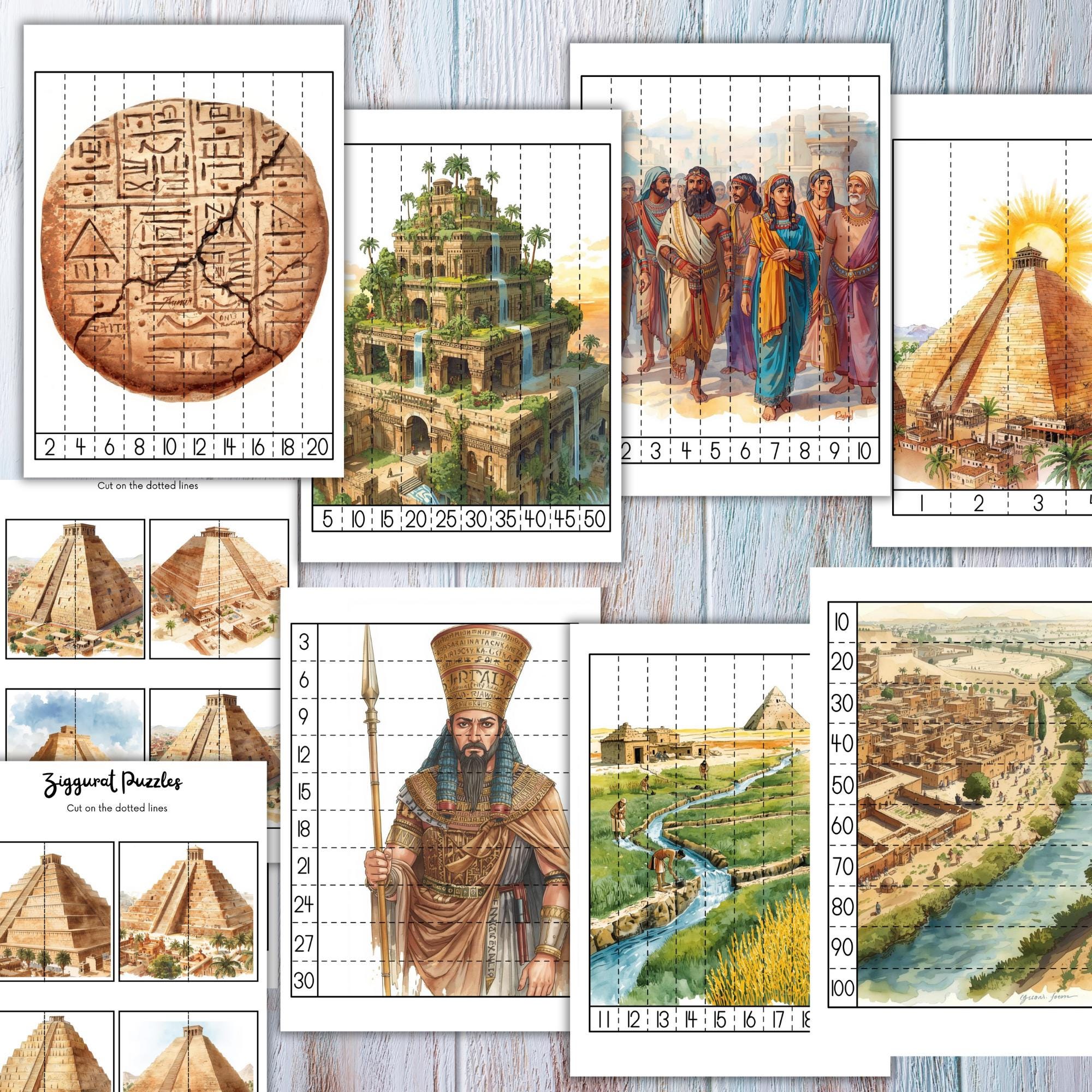 MESOPOTAMIA UNIT STUDY, History Printable, History Unit Study, Ancient ...