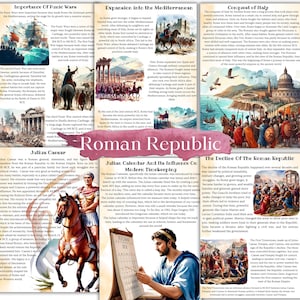 Ancient Rome Unit Study, Roman Kingdom, Roman Empire, Roman Mythology ...