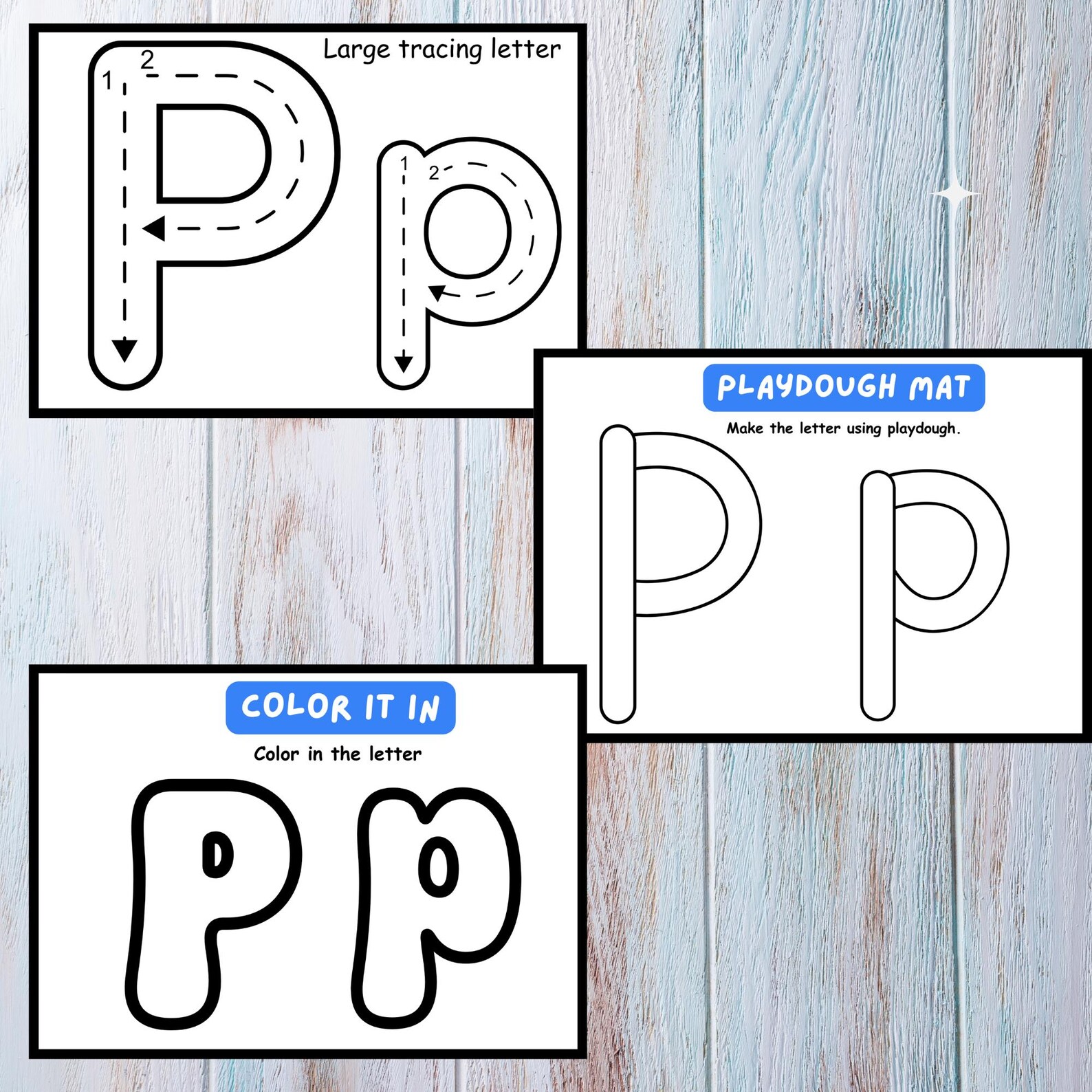 Letter of the Week Worksheets, Phonics Worksheets, Alphabet Binder ...